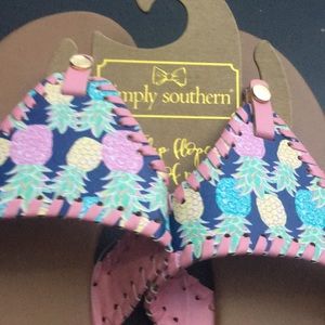 Simply Southern | Shoes | New Simply Southern Pineapple Sandals Size 8 ...